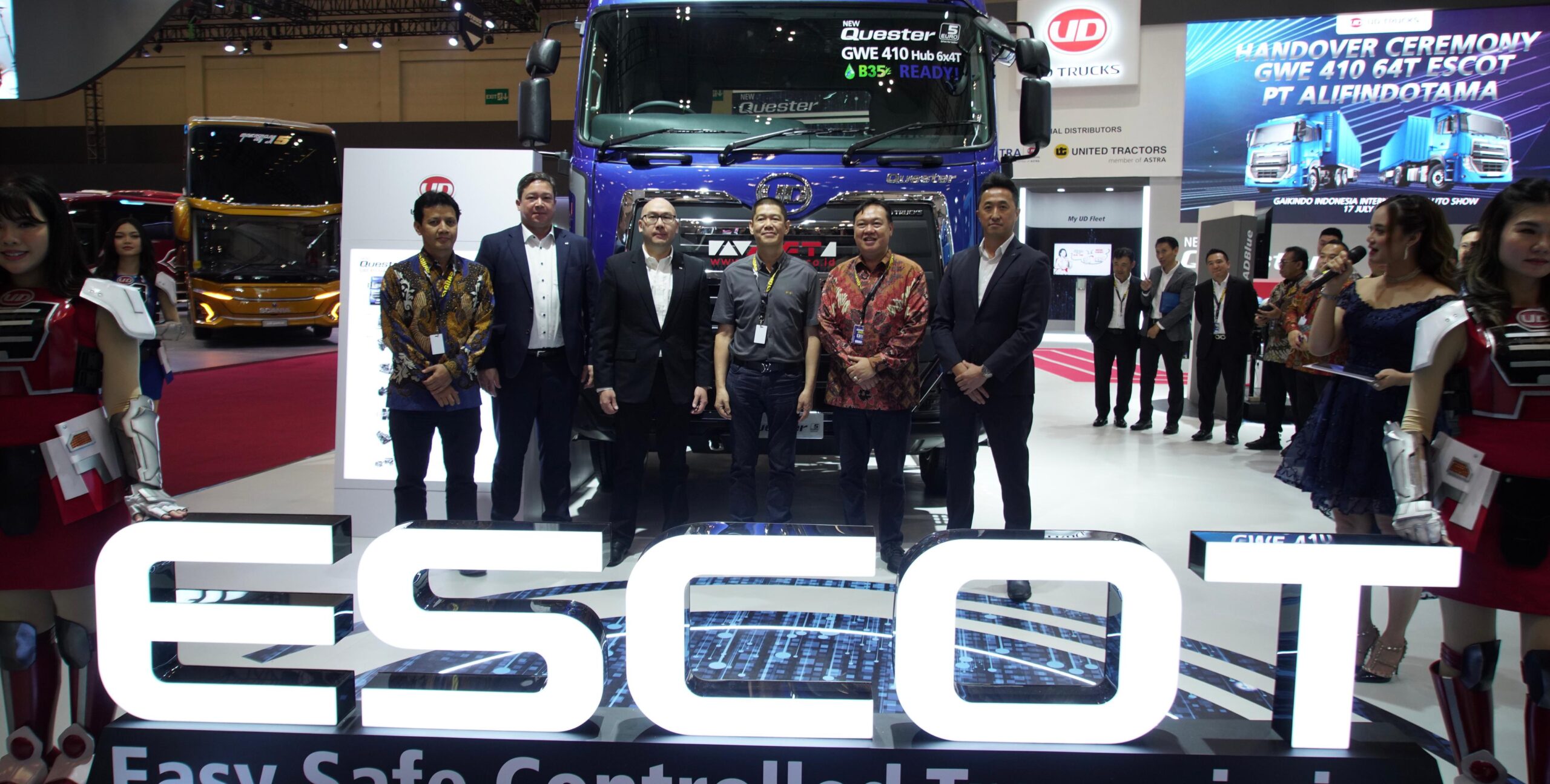 ESCOT Resmi di Luncurkan UD Trucks di GIIAS 2024